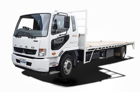 10Ton Flatbed with Container Pins & Ramp